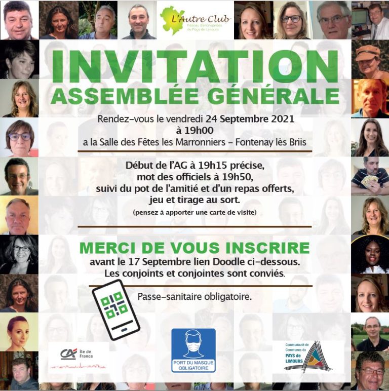 Invitation Assemblée Générale – L'Autre Club